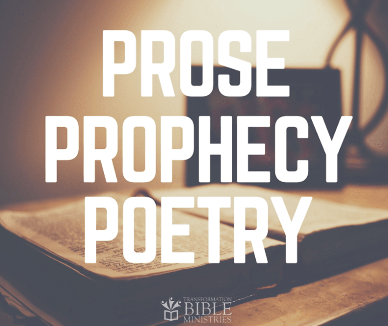 Old Testament Genres - Transformation Bible Ministries